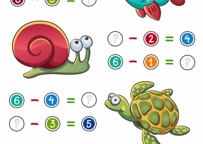 JUEGOS DE RESTAS PARA NIÑOS ® Aprende a restar en primaria