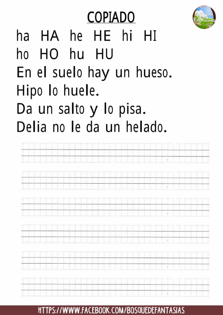 Cuadernillo para practicar con las SÍLABAS: PDF GRATUITO