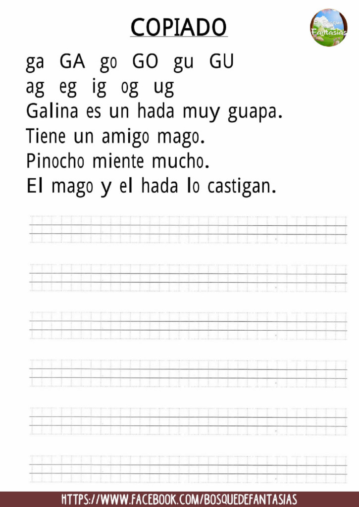 Cuadernillo para practicar con las SÍLABAS: PDF GRATUITO
