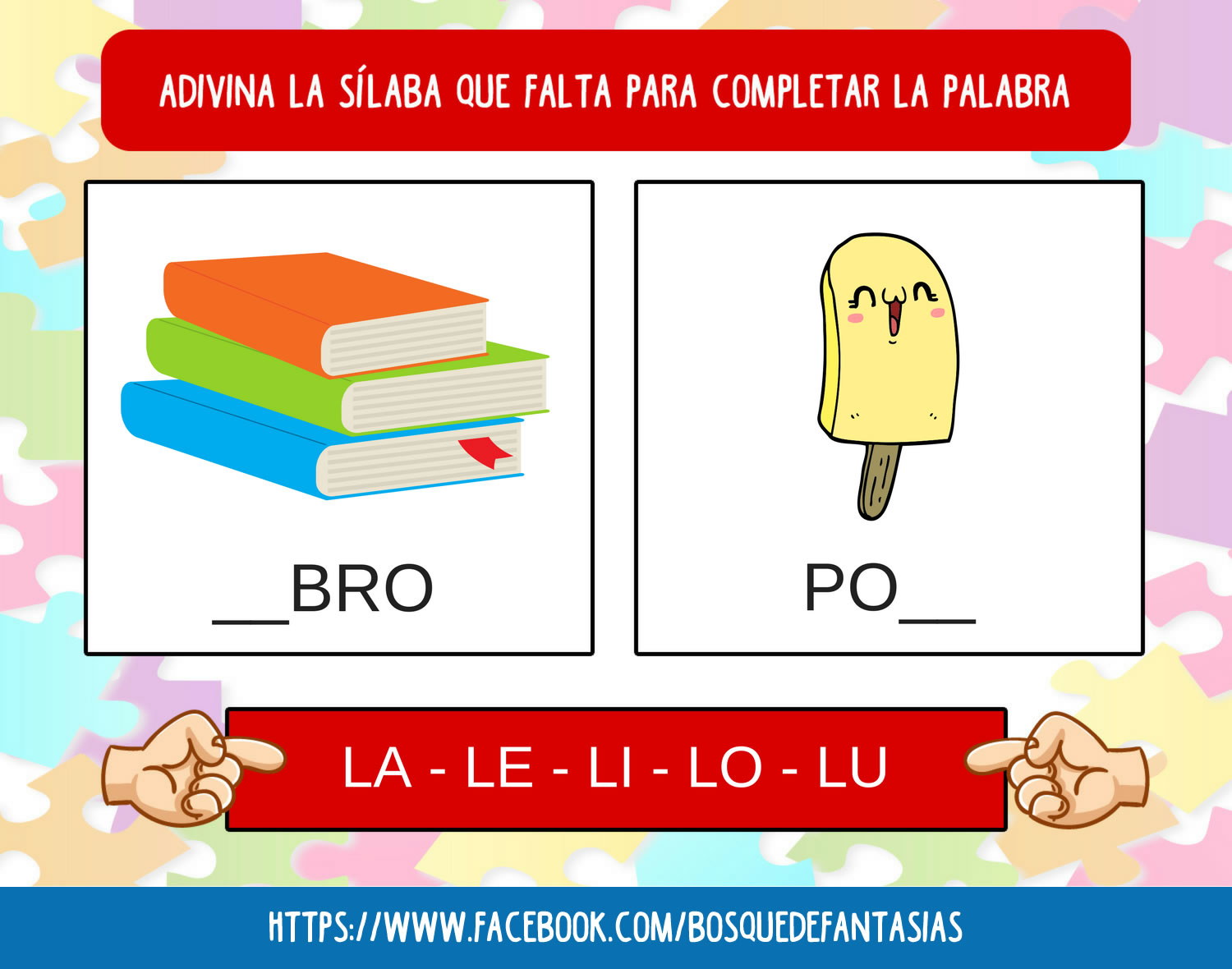 fichas de silabas con la l - Juegos infantiles