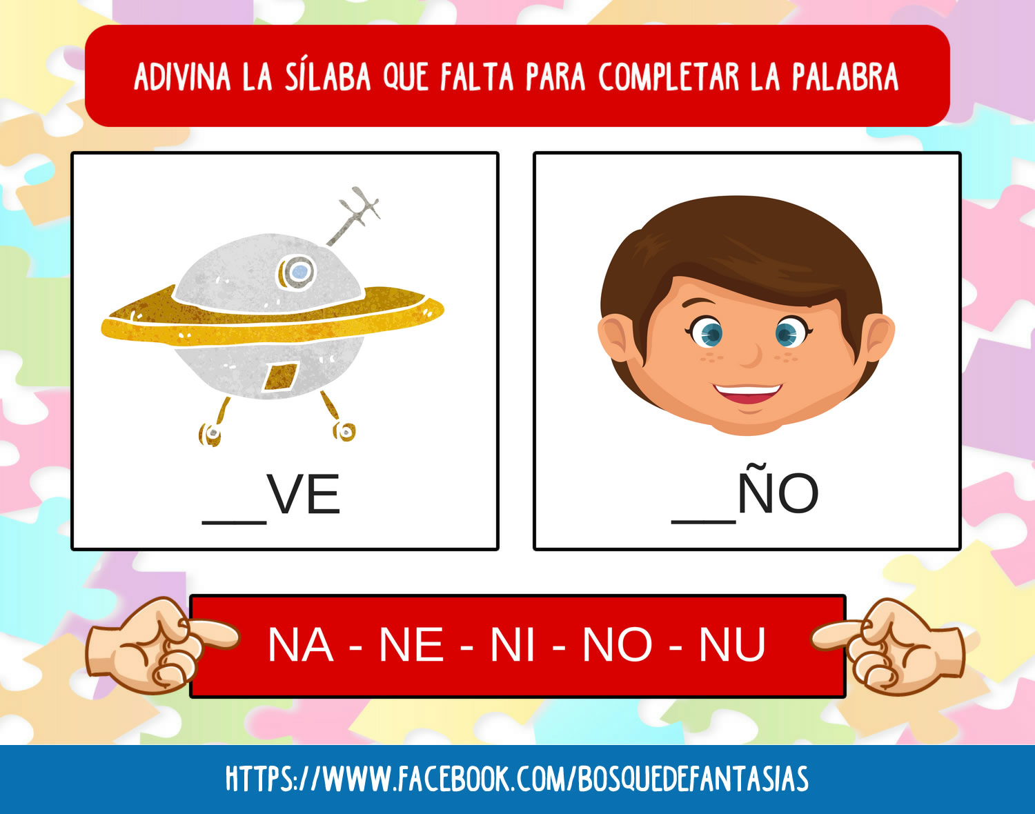 fichas de silabas con la n - Juegos infantiles