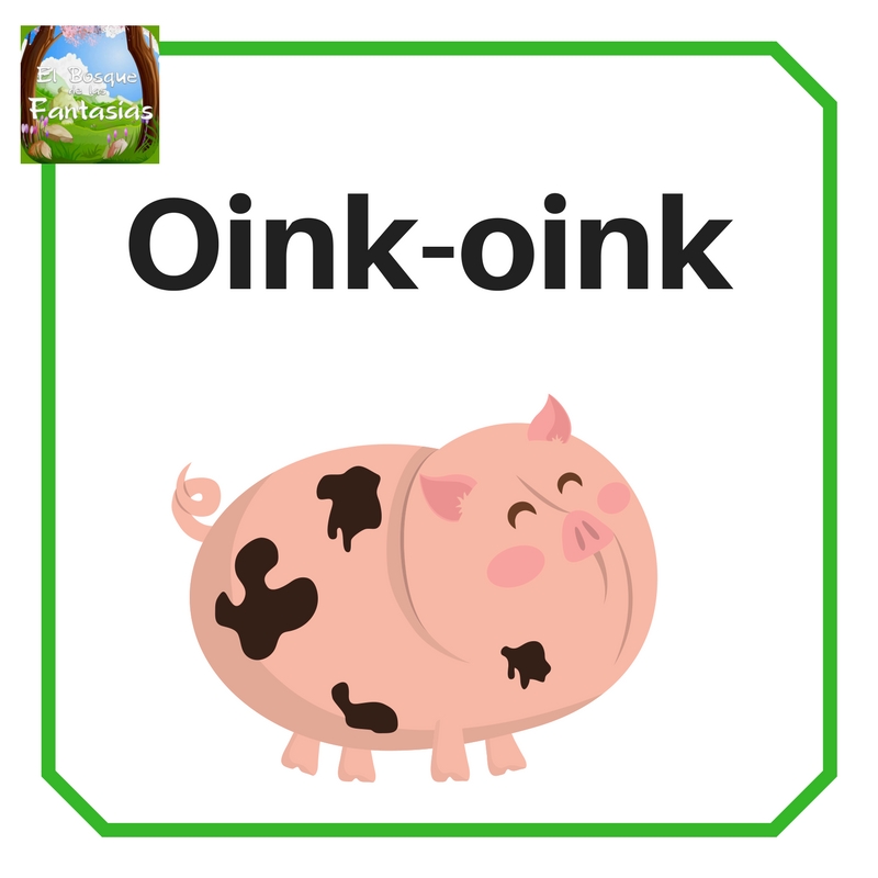 Fichas de ONOMATOPEYAS de animales para DESCARGAR