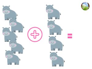 Cuadernillo de SUMAS BÁSICA para infantil en formato PDF