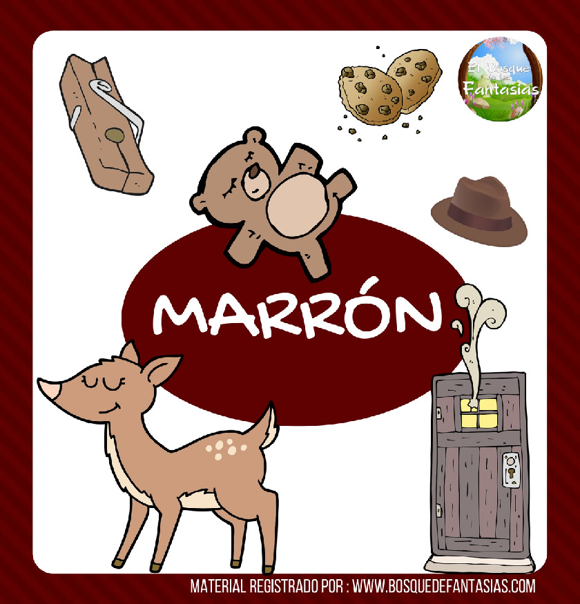 COLOR MARRON - Juegos infantiles
