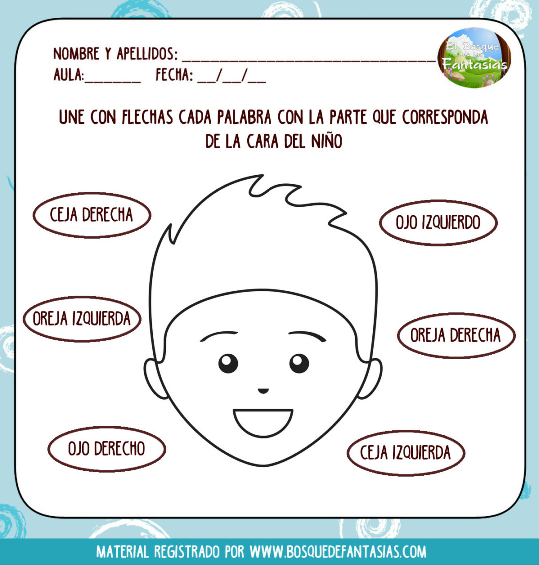 Fichas de LATERALIDAD para niños de primaria en PDF