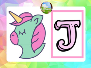 Fichas de ABECEDARIO con UNICORNIOS en PDF