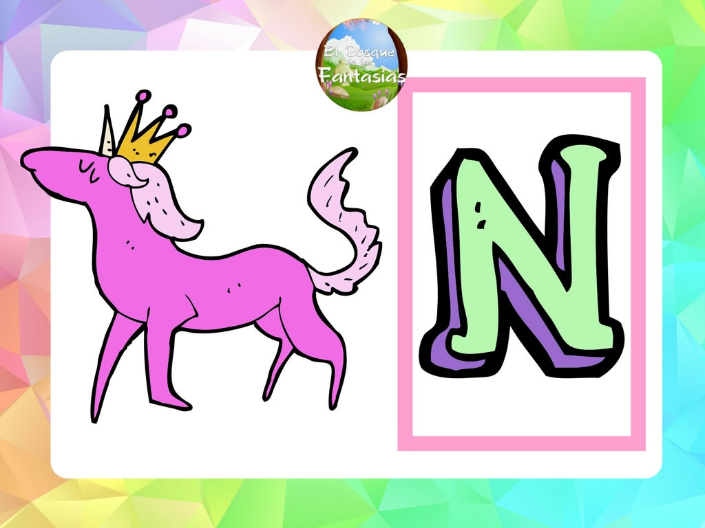 Fichas de ABECEDARIO con UNICORNIOS en PDF