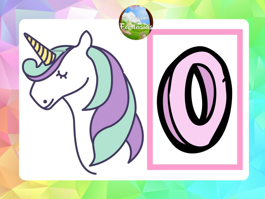 Fichas de ABECEDARIO con UNICORNIOS en PDF