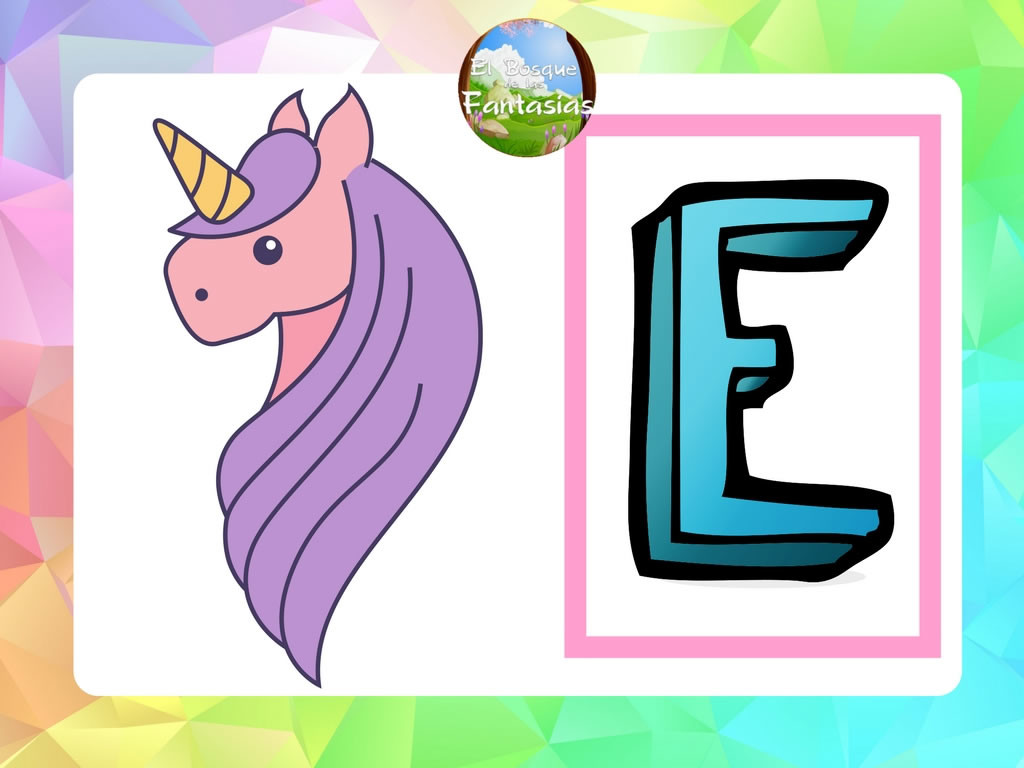 Fichas de ABECEDARIO con UNICORNIOS en PDF