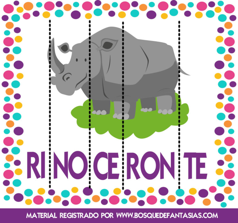 Fichas de SÍLABAS recortables para niños de primaria