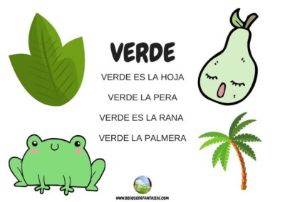 color verde - Juegos infantiles