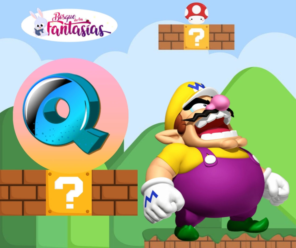 Fichas de ABECEDARIO de MARIO BROS en formato PDF