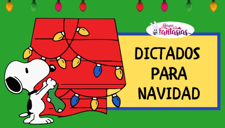Dictados de Navidad para niños de primaria en PDF