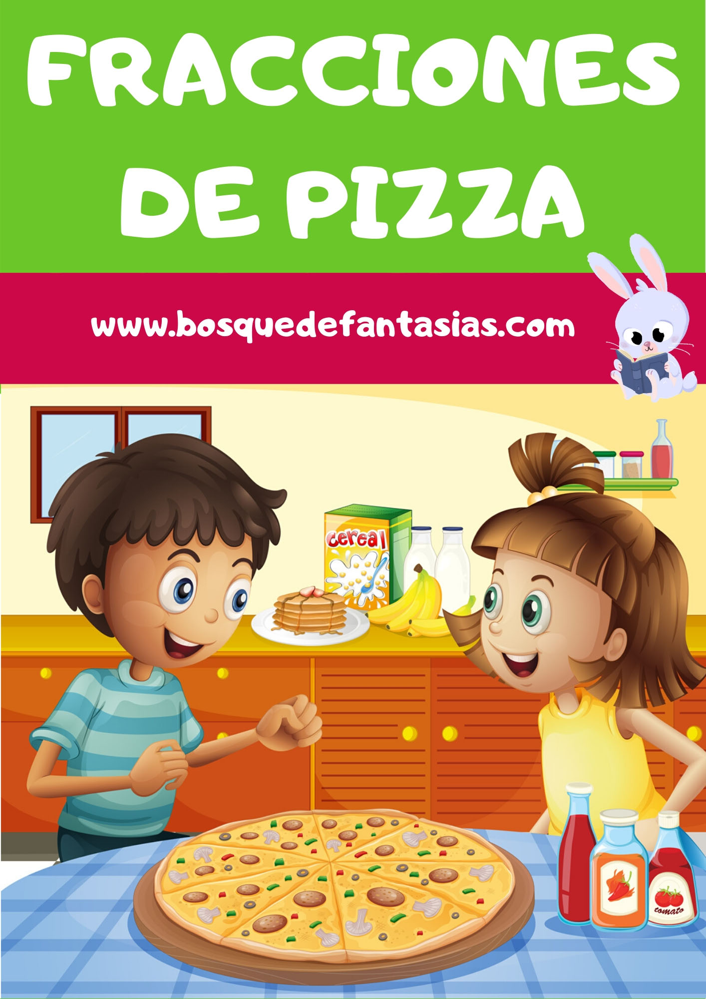 Cuadernillo Para Aprender Las Fracciones Con Pizzas Fracciones