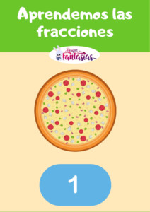 Cuadernillo para aprender las FRACCIONES con pizzas