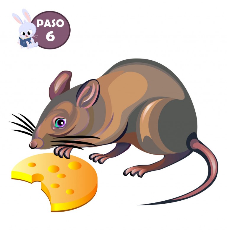 Cómo DIBUJAR un RATÓN forma fácil paso a paso para niños