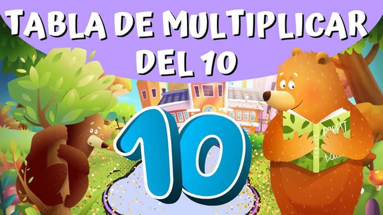 TABLA DE MULTIPLICAR DEL 10 ® Juegos de multiplicación