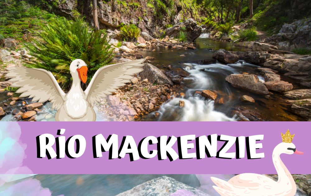 Mapa Del Río Mackenzie