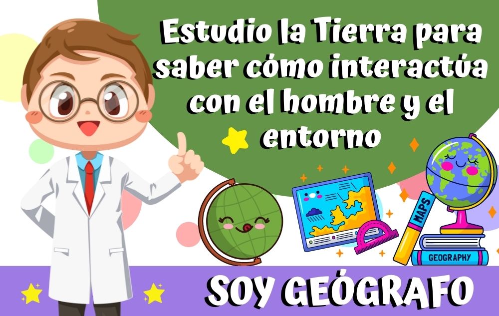 qué es lo que hace un geógrafo - Juegos infantiles