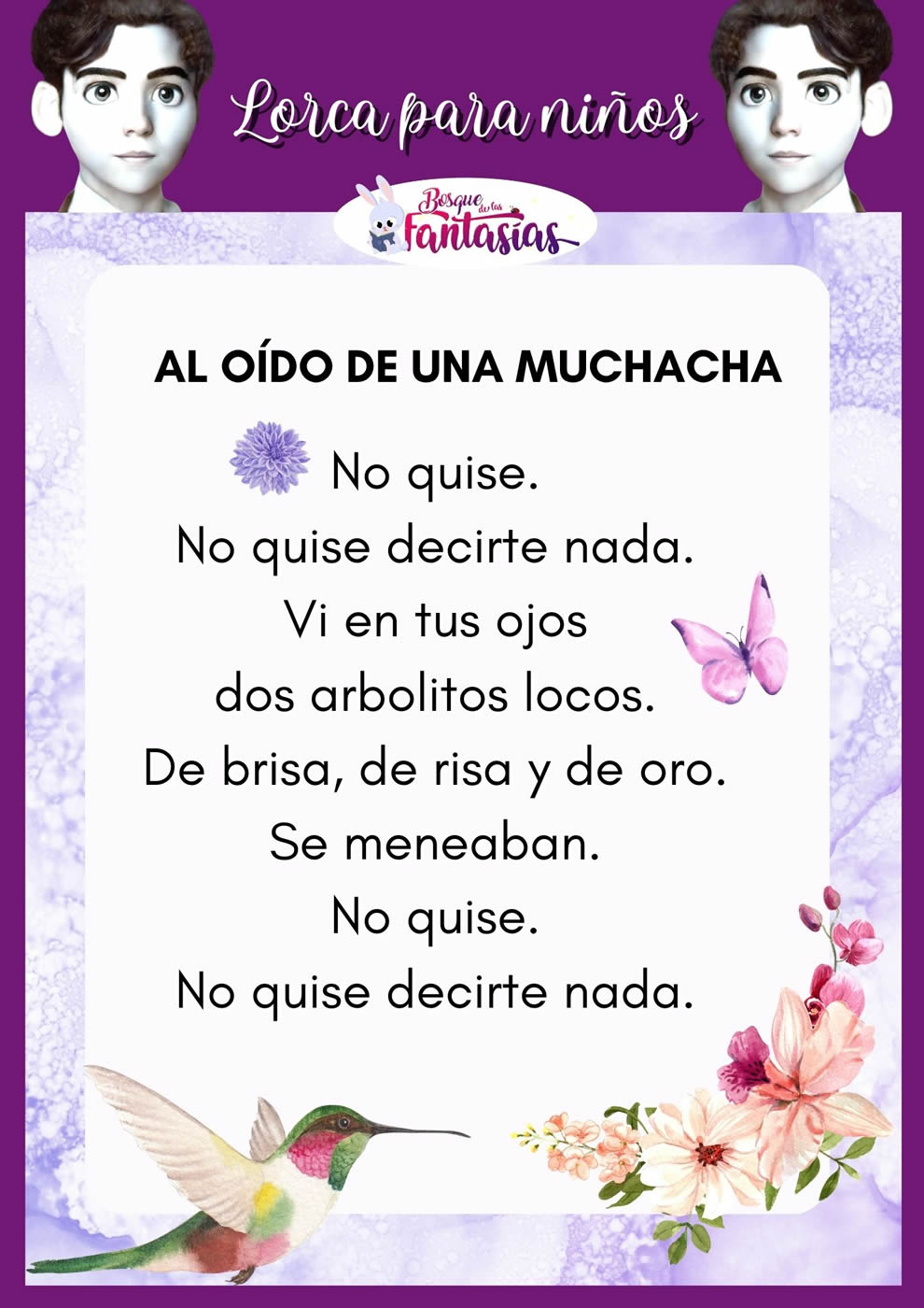 poema al oído de una muchacha - Juegos infantiles
