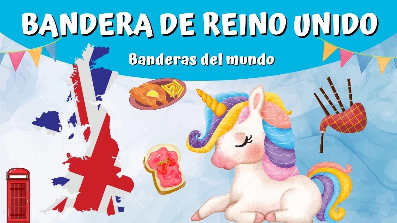 La Bandera de Reino Unido : Características, colores e historia