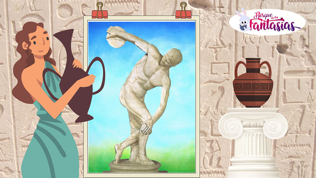 Discóbolo de Mirón - Juegos infantiles