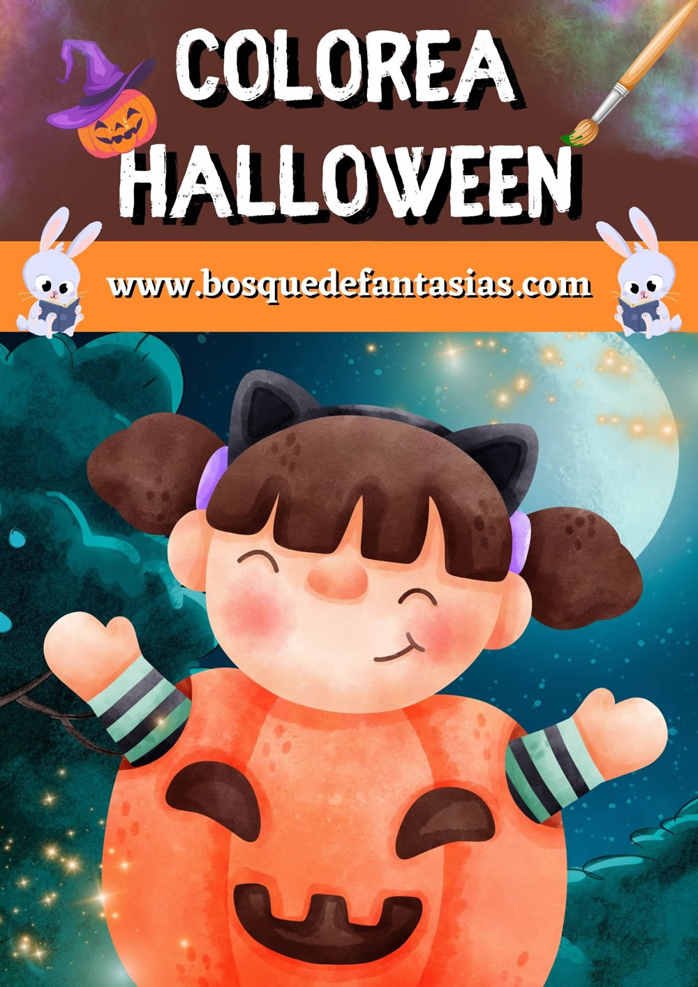 cuadernillo de colorear de halloween - Juegos infantiles