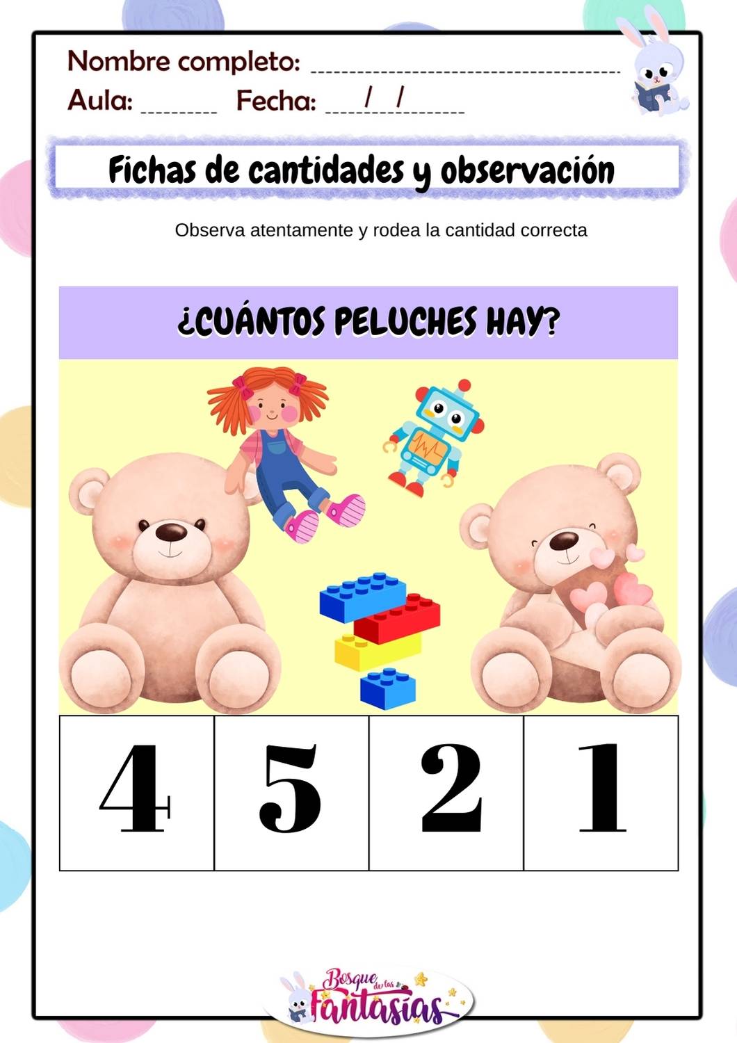 actividades para aprender a contar 1 - Juegos infantiles