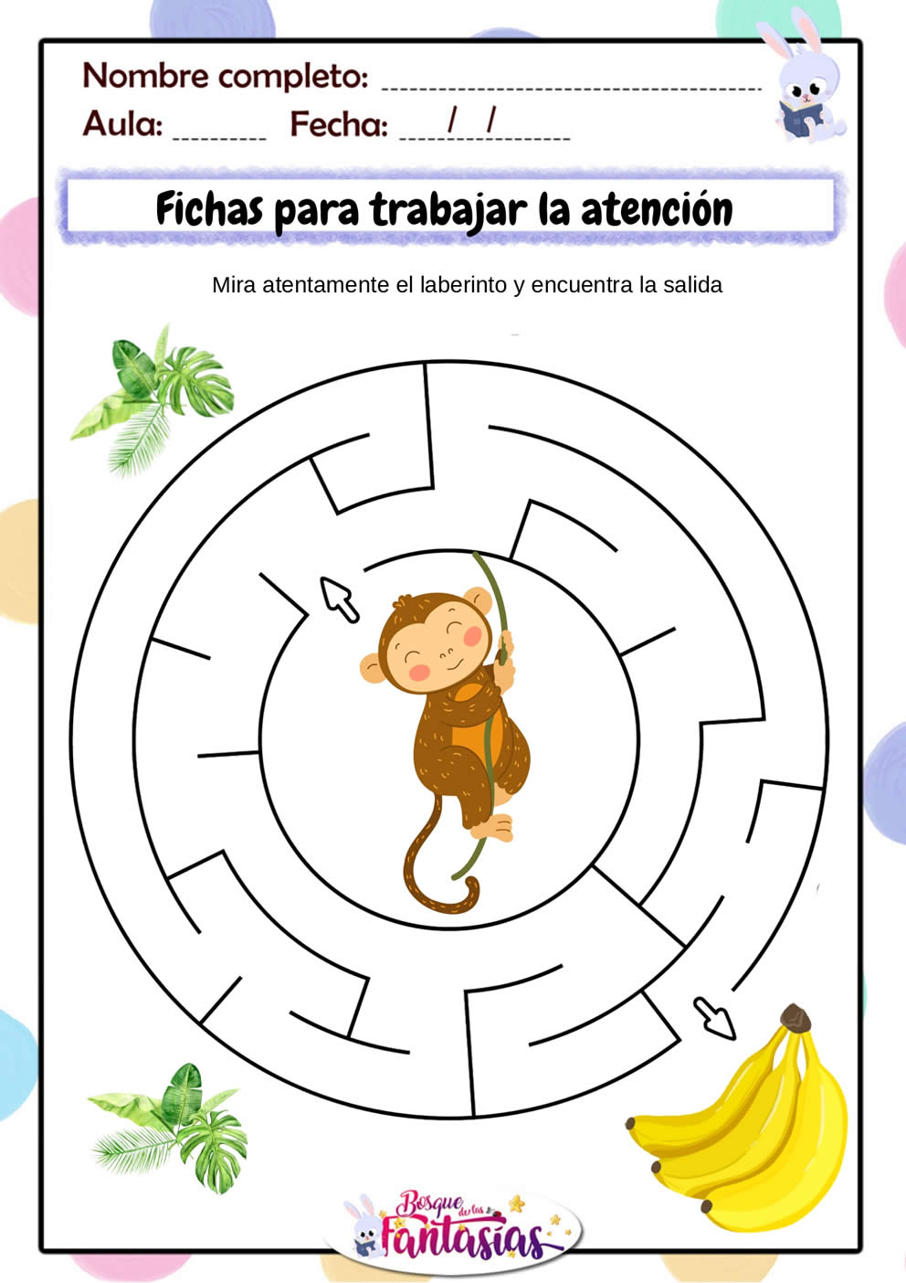 Laberintos De Página Completa Para Imprimir