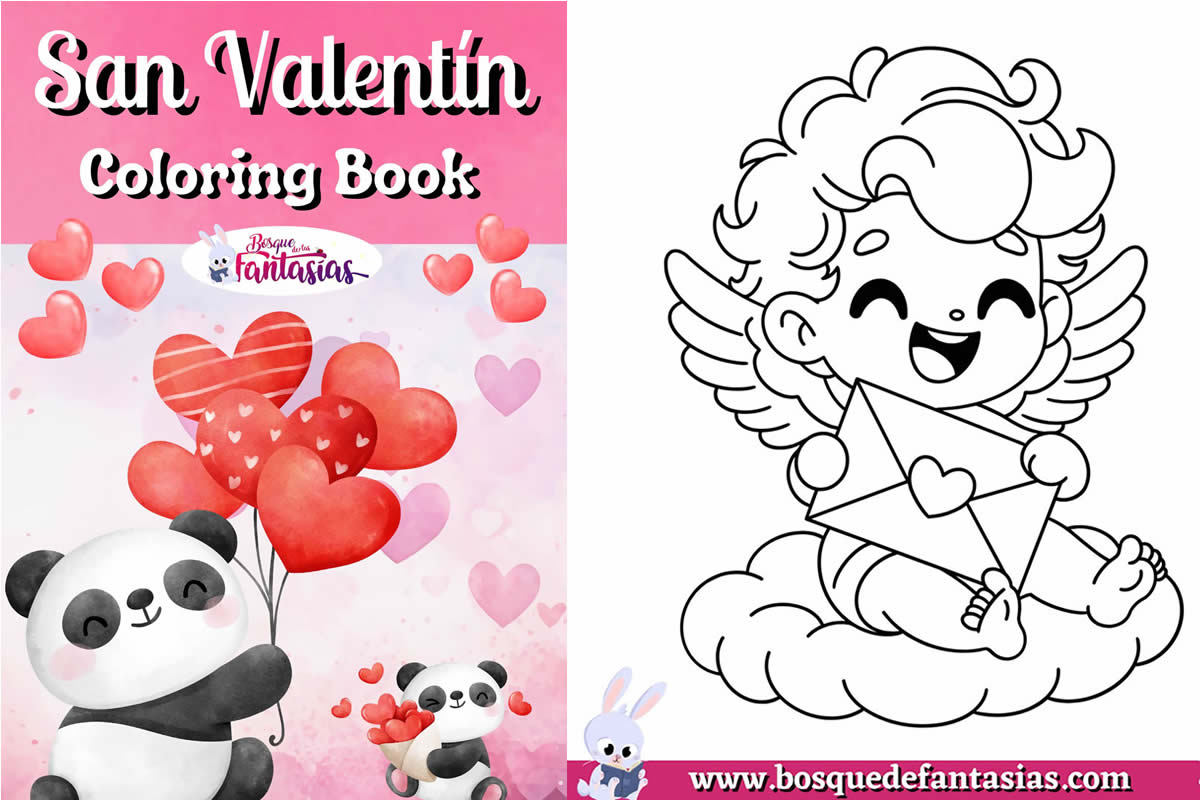 cuadernillo de dibujos de san valentin - Juegos infantiles